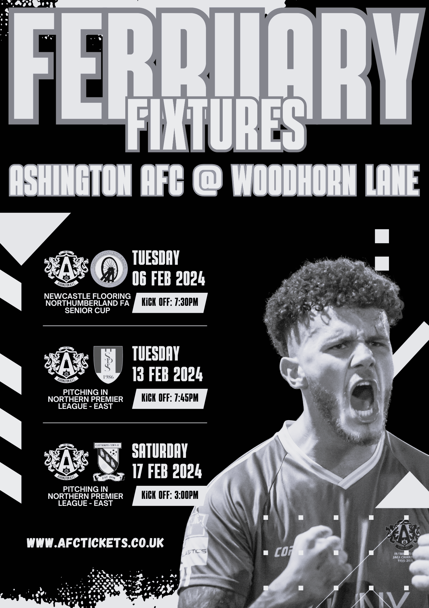Ashington AFC – Bookings – Ashington AFC