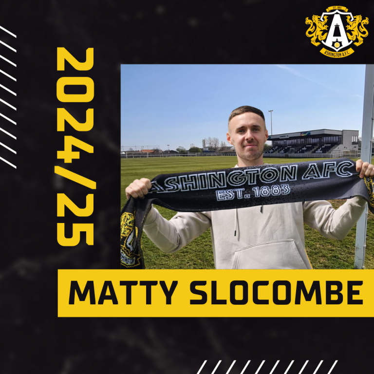 ASHINGTON SIGN SLOCOMBE – Ashington AFC