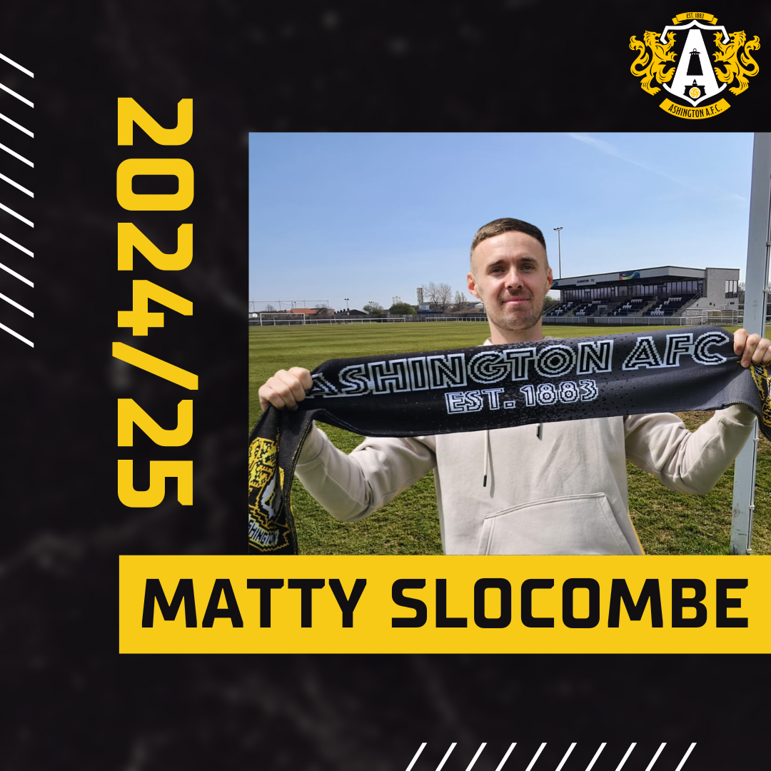ASHINGTON SIGN SLOCOMBE – Ashington AFC